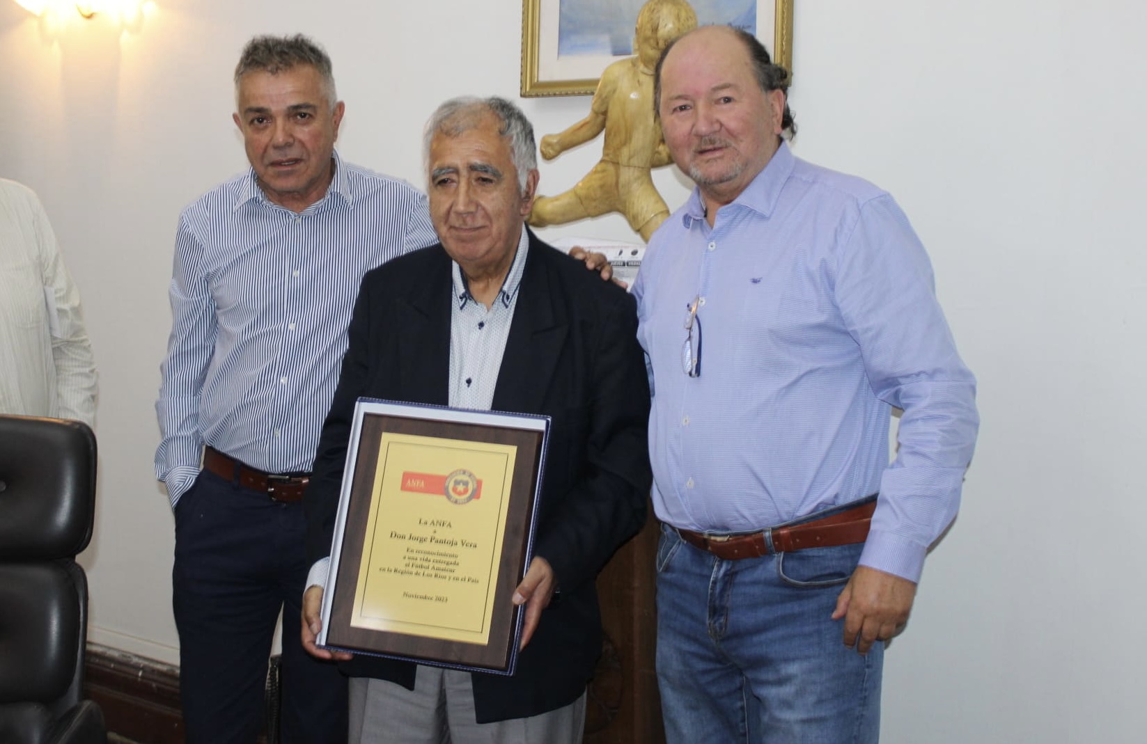 ANFA agradeció la labor de Jorge Pantoja – Radio Chiloe & MRG